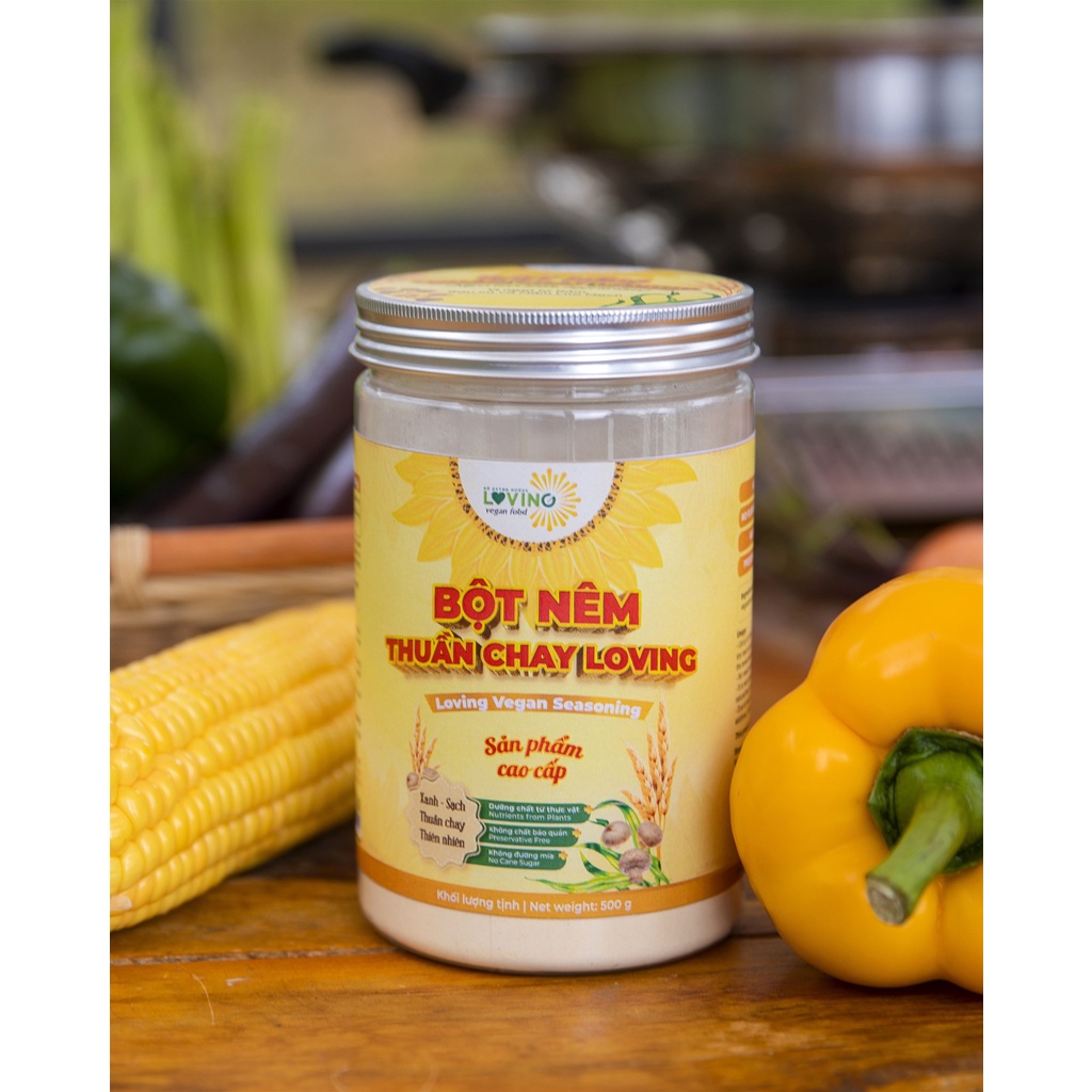500 gr bột nêm thuần chay Loving-Sen Bụt